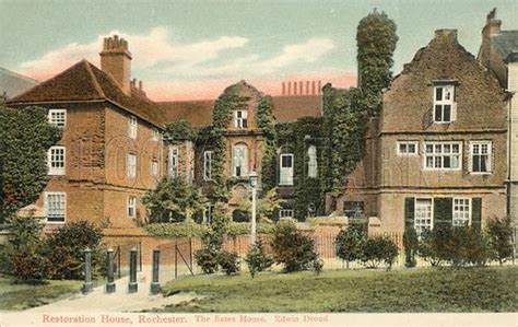 Restoration House Rochester Kent The Model For Satis House Stock