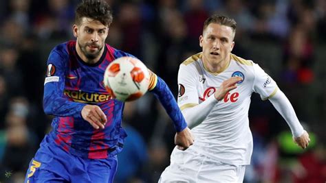 SSC Napoli FC Barcelona O której dzisiaj mecz Ligi Europy Oficjalne składy
