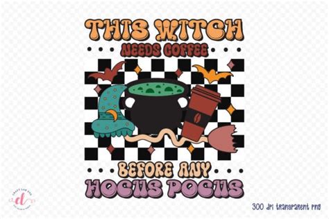 Halloween Witch Png Sublimation Design Graphic By Craftlabsvg