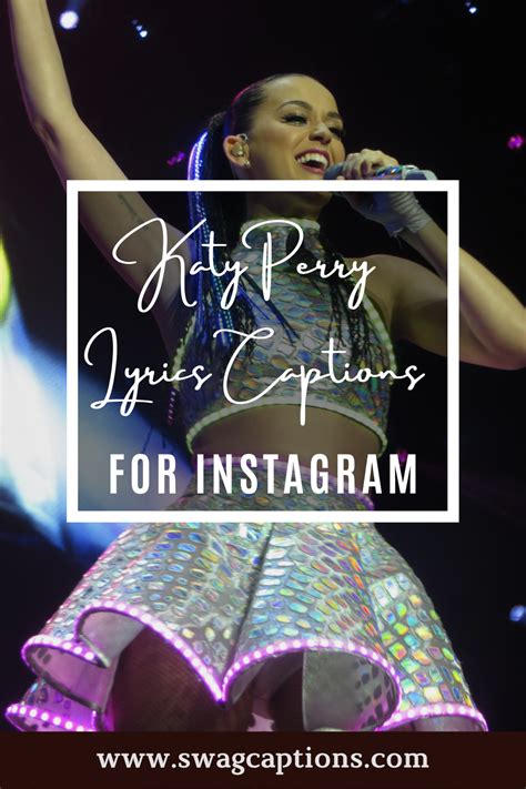 Captivating Katy Perry Lyrics For Your Instagram Captions