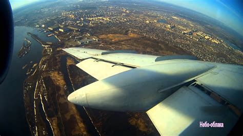 Полет над Нижним Новгородом посадка Ту 134 Youtube