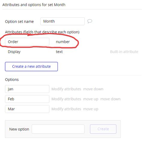 How To Display A List Of Text In The Order Of An Option Set 2 By