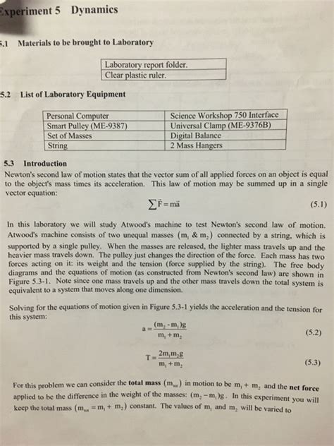 Solved It S A Question Related To Physics Lab Dynamic Chegg