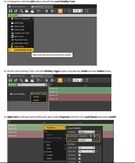 Sequencer Visibility Track Controls Ask Gamedevtv