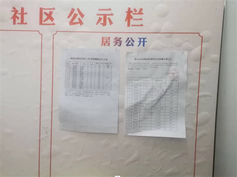 南山社区2023年10月党务、居务公开栏展示蚌埠市蚌山区人民政府