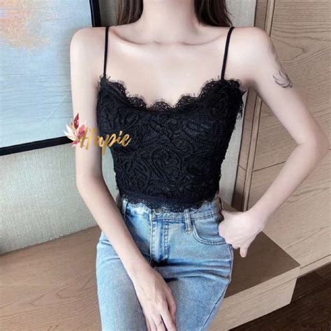 Jual Fleur Crop Topcrop Top Besar Big Sizebralette Renda Jumbo