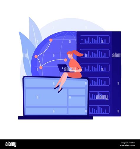 Proxy Server Abstract Concept Vector Illustration Stock Vector Image