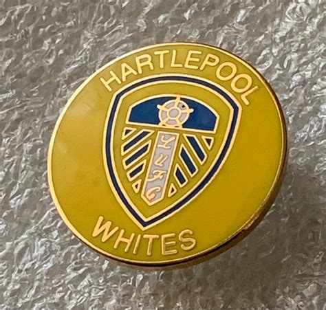 Leeds United ~ Hartlepool Whites The Brummie Badgeman