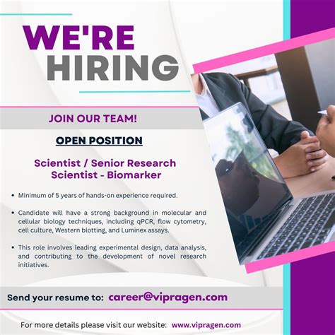 Santosh Napte On Linkedin Required Scientist Senior Research