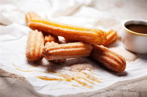 Premium Ai Image Crispy Churros