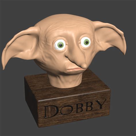 3d Printable Dobby By Matuš Mišiak