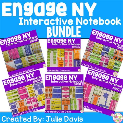 Engage Ny Kindergarten Math Interactive Notebook Bundle Math Interactive Notebook Interactive