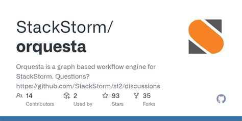 Github Stackstormorquesta Orquesta Is A Graph Based Workflow Engine For Stackstorm
