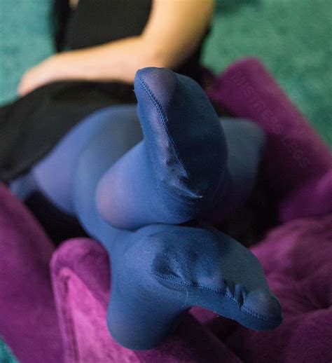 Enjoy My Blue Nylon Feet My Blue Nylon Feet Ready To Get M Flickr