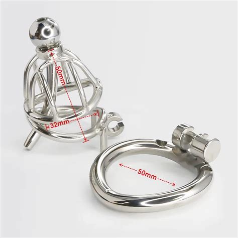 Stainless Steel Chastity Cage Urethral Tube Cellmateshop