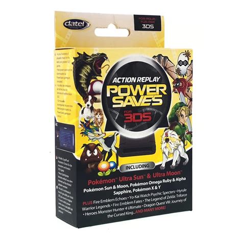 Datel Action Replay Power Saves Nintendo 3ds Xl Nintendo Ds