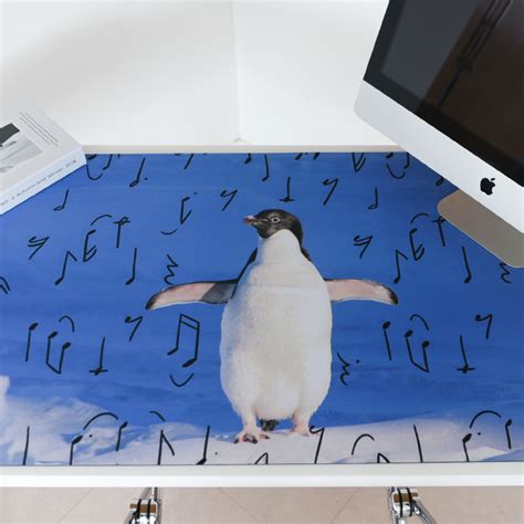 Penguin 2 데스크매트 펭귄 감성 대형 마우스패드