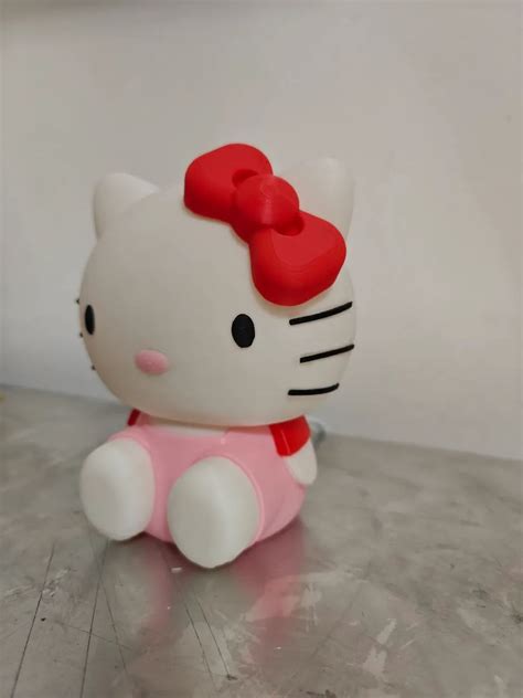 Hello Kitty Lámpara Linda Remezclado Por Keyman Makerworld