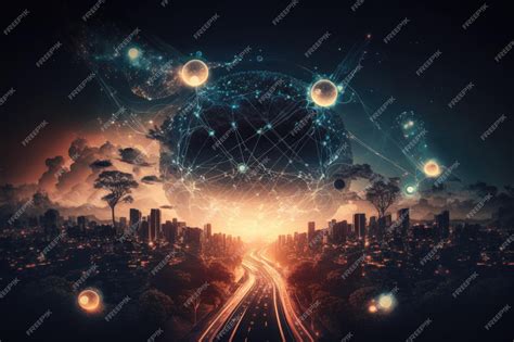 Premium Photo Smart Cities The Internet Of Things And Big Data