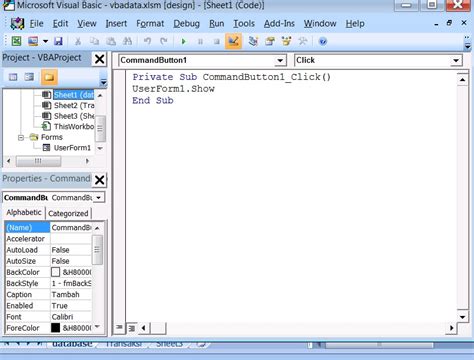 Form Input Data Anggota Dengan Vba Excel