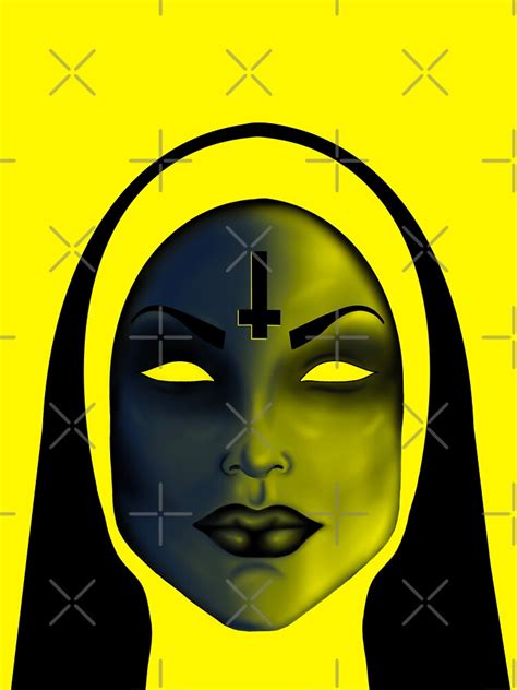 Creepy Nun Sticker For Sale By Wrob Redbubble