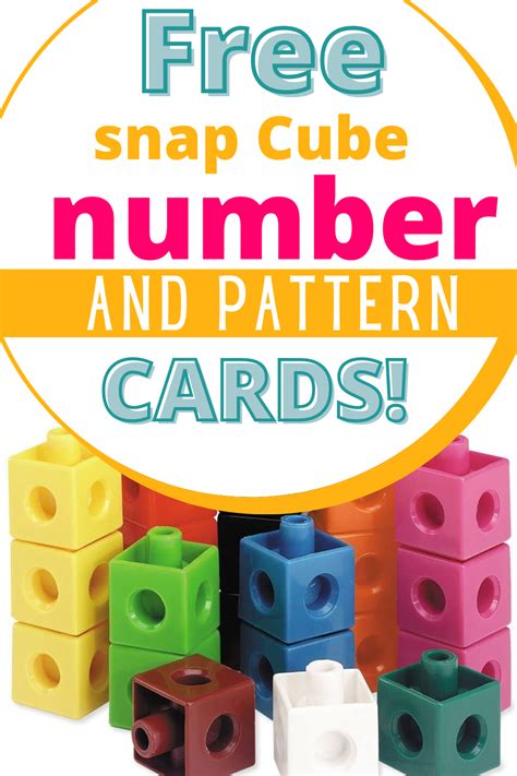 Free Snap Cube Patterns Printables Pattern And Stencils