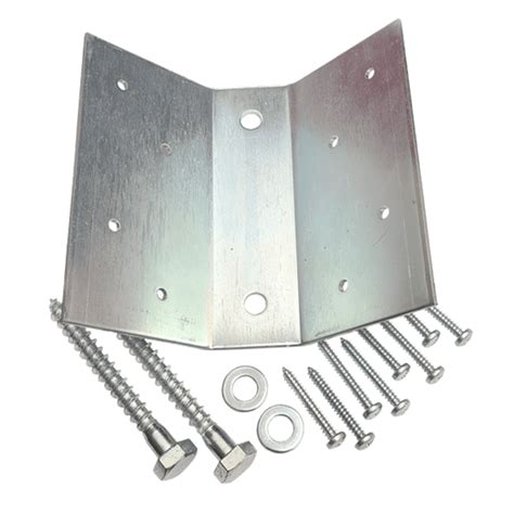 Zinc Plated Decking Frame Brackets Fusion Fixings