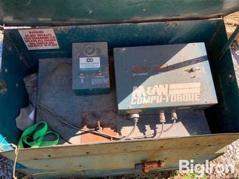 M And W P 4450 Tractor Dynamometer Agriculture Bigiron