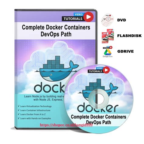 Jual Video Tutorial Complete Docker Containers Devops Path Shopee
