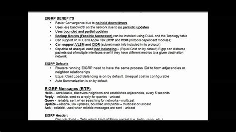 learn eigrp for the cisco ccna part 1 youtube