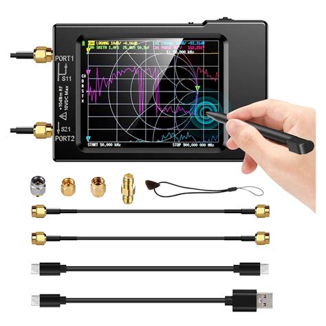 Vna H Vector Network Antenna Analyzer 10khz 15ghz Mf Hf Vhf Uhf With
