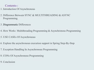 Asynchronous Programming.pptx | Web Development | Internet
