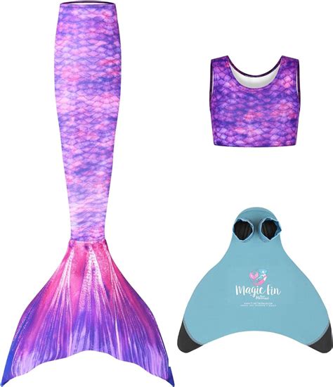 Planet Mermaid Mädchen Kinder 3 Stück Lebendige Farben Schwimmen