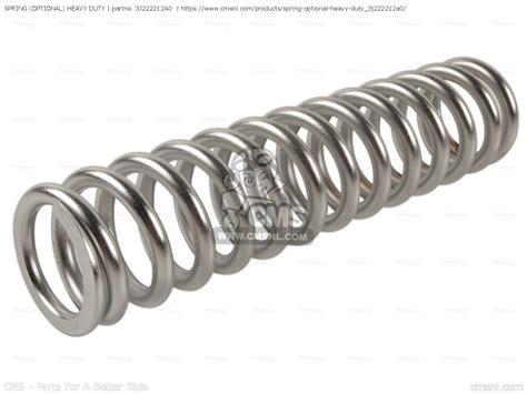 3J222212A0: Spring (optional) Heavy Duty Yamaha - buy the 3J2-22212-A0 ...