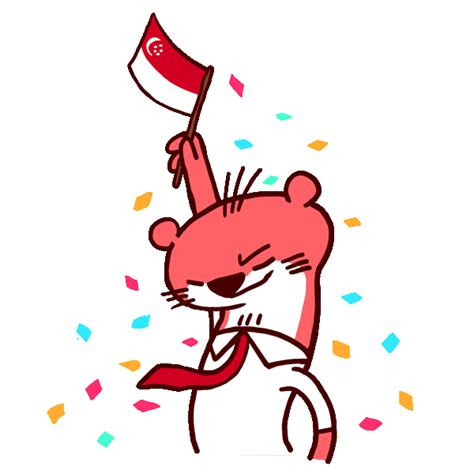 Sg Singapore Sticker By Robert The Otter For Ios And Android Giphy