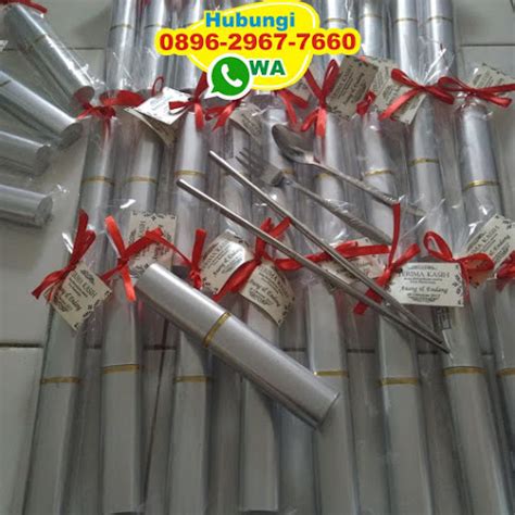 Souvenir Set Sendok Garpu Sumpit Spesial Souvenir Pernikahan