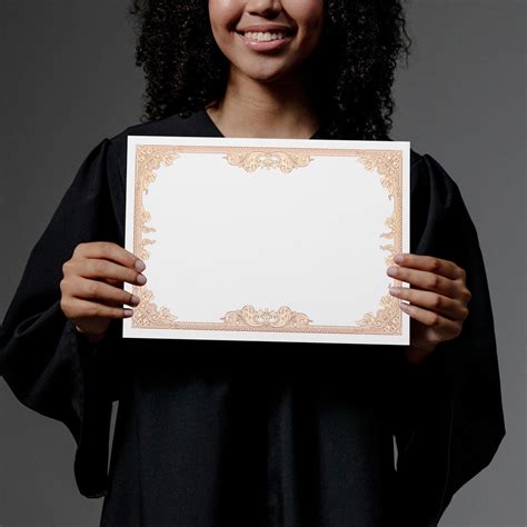 Masteelf 30pcs Certificate Paper Diploma Certificate Paper Printable