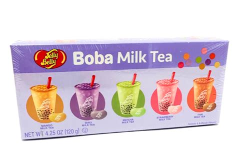 Jelly Belly Boba Milk Tea Jelly Beans Sweets On High