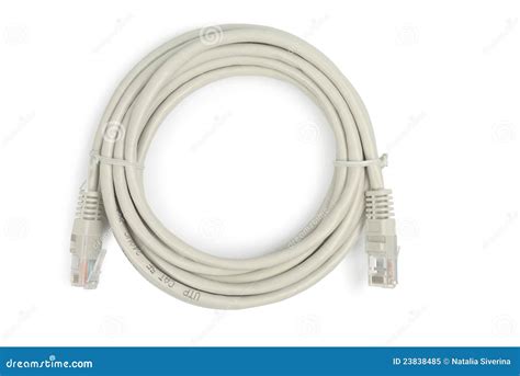 Network Patch Cord Stock Image Image Of Cord Digital 23838485