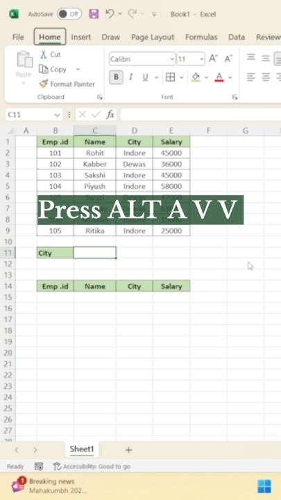 Try This Amazing Trick In Excel 😉 Excel Dataanalysis Advanceexcel