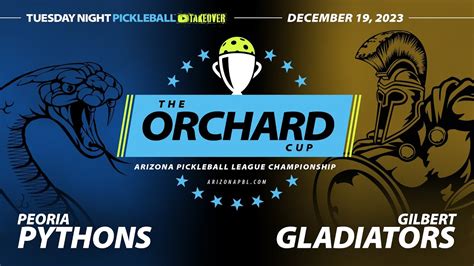 The Orchard Cup Peoria Pythons Vs Gilbert Gladiators Season 2