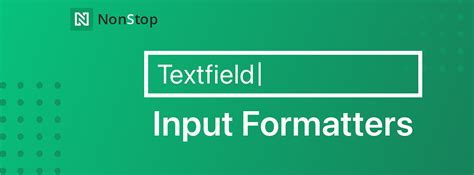 Input Formatters In Textfield Flutter — Part 2 By Snehal Masalkar