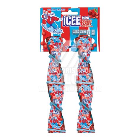 Canel´s Gomita Mini Cherry Sours Icee Tira Con 20 Piezas Caja Con 20