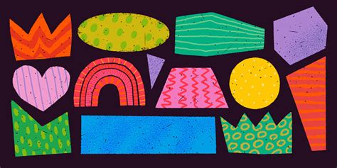 거칠고 소박한 스타일의 심플한 모양 손으로 그린 빈티지 질감의 배지 배너 및 어두운 배경에 대한 기타 디자인 요소 손으로 그린 Infographic 벡터 0명에 대한 스톡