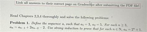 Solved Define The Sequence A ﻿such That A13a25 ﻿for