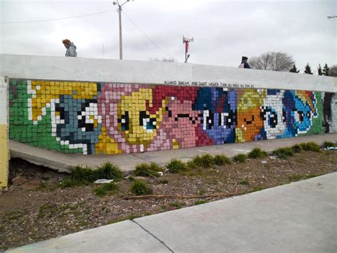 Pixel Art Graffiti