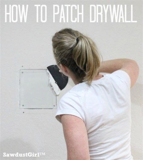 How To Patch Drywall Artofit