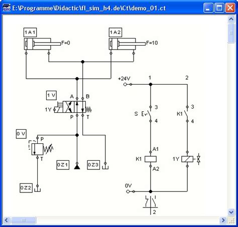 Hydraulic Circuits Design Software Circuit Diagram