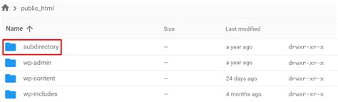 how to move wordpress from a subfolder to root directory
