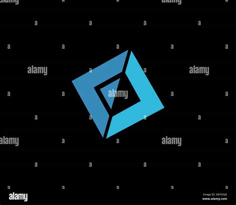 F Sharp Programming Language Rotated Logo Black Background B Stock